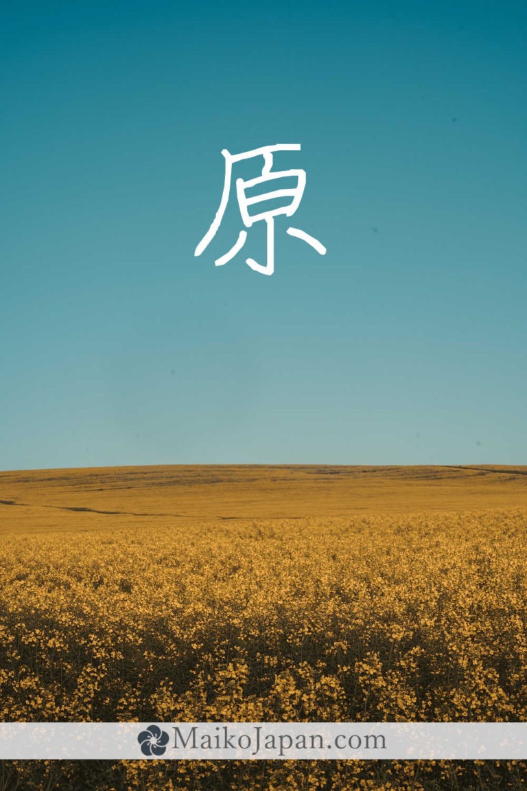 [原] Handwritten Kanji for field and its Readings, Radical and Usage ...