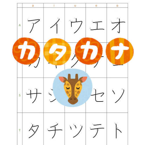 Katakana Writing Practice Sheets | Maiko Japan